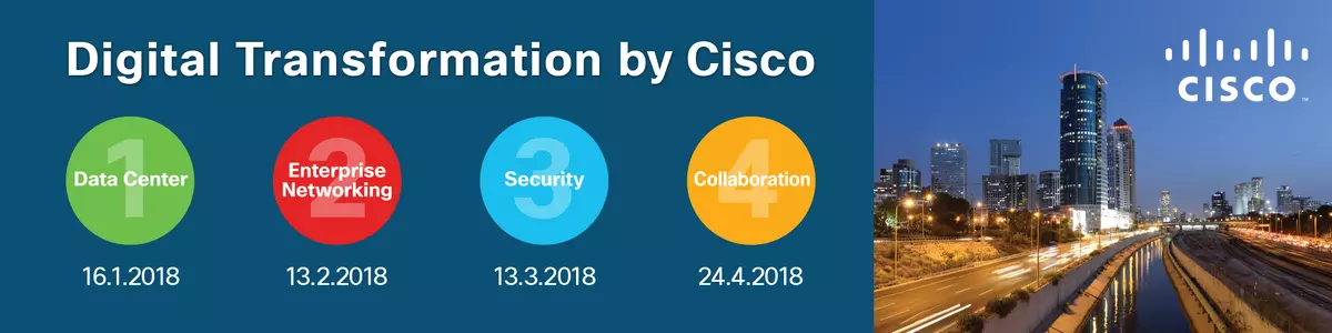 Digital Transformation by Cisco - Collaboration - 24.4.18, משרדי Cisco ...