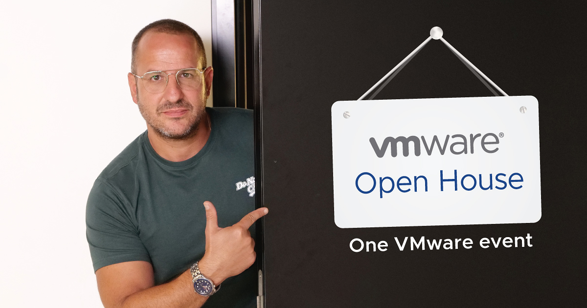 VMware Open House event - 19.10.23, Anglo Ve Nina, 18 Yefet St, Tel Aviv-Yafo