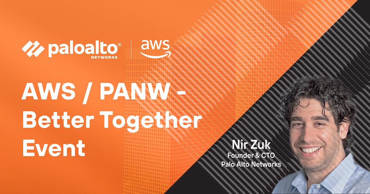 AWS/PANW - Better Together Event - 28.05.24, Palo Alto Networks Office ...