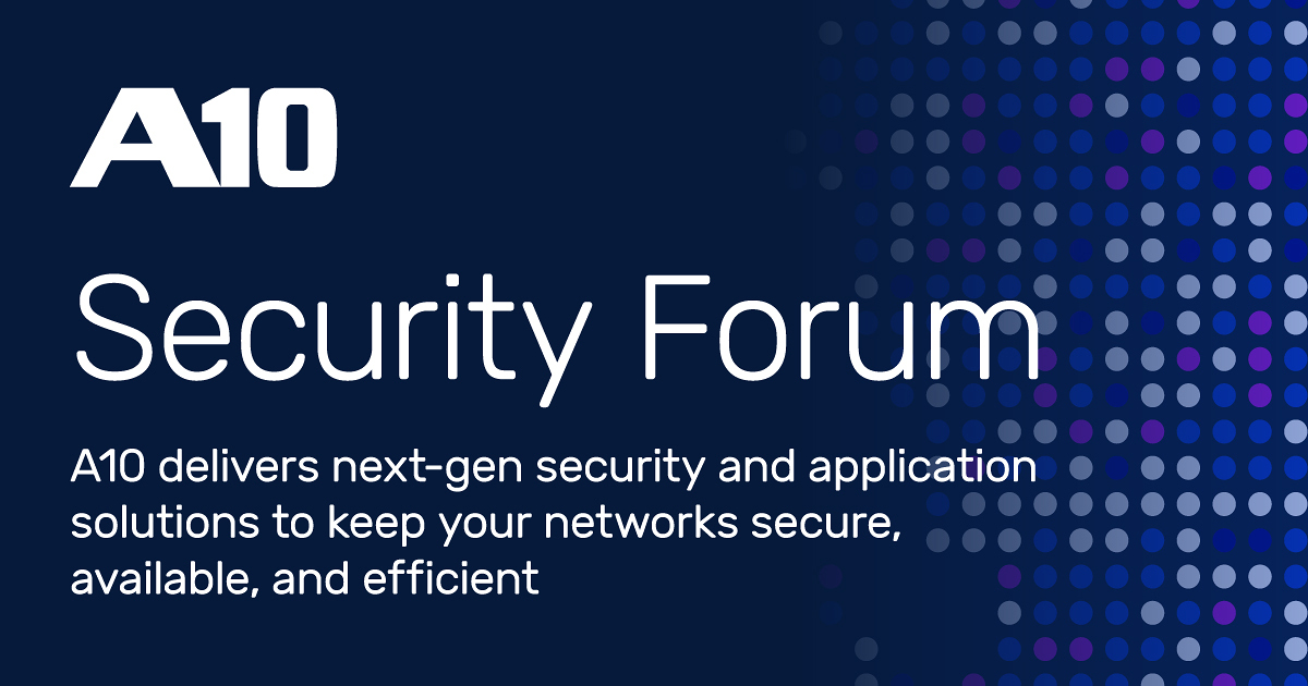 A10 Security Forum - 25.3.25, Jem’s Beer Factory, אפעל 15, פתח תקווה